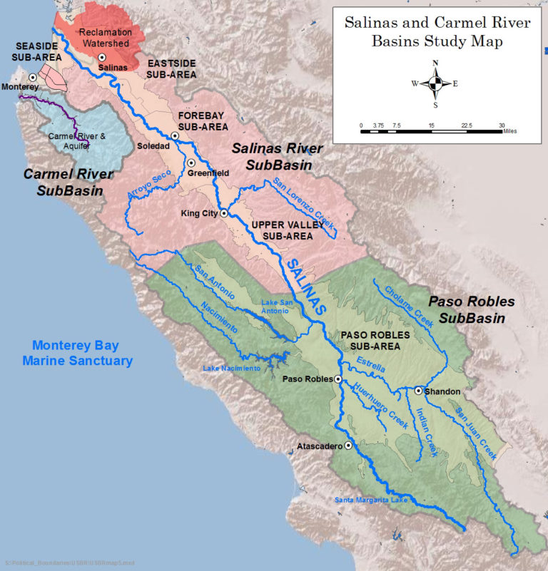 Project Area Maps Integration Of North Monterey County Drought Contingency Plan And U S project-area-maps-integration-of-north-monterey-county-drought-contingency-plan-and-u-s